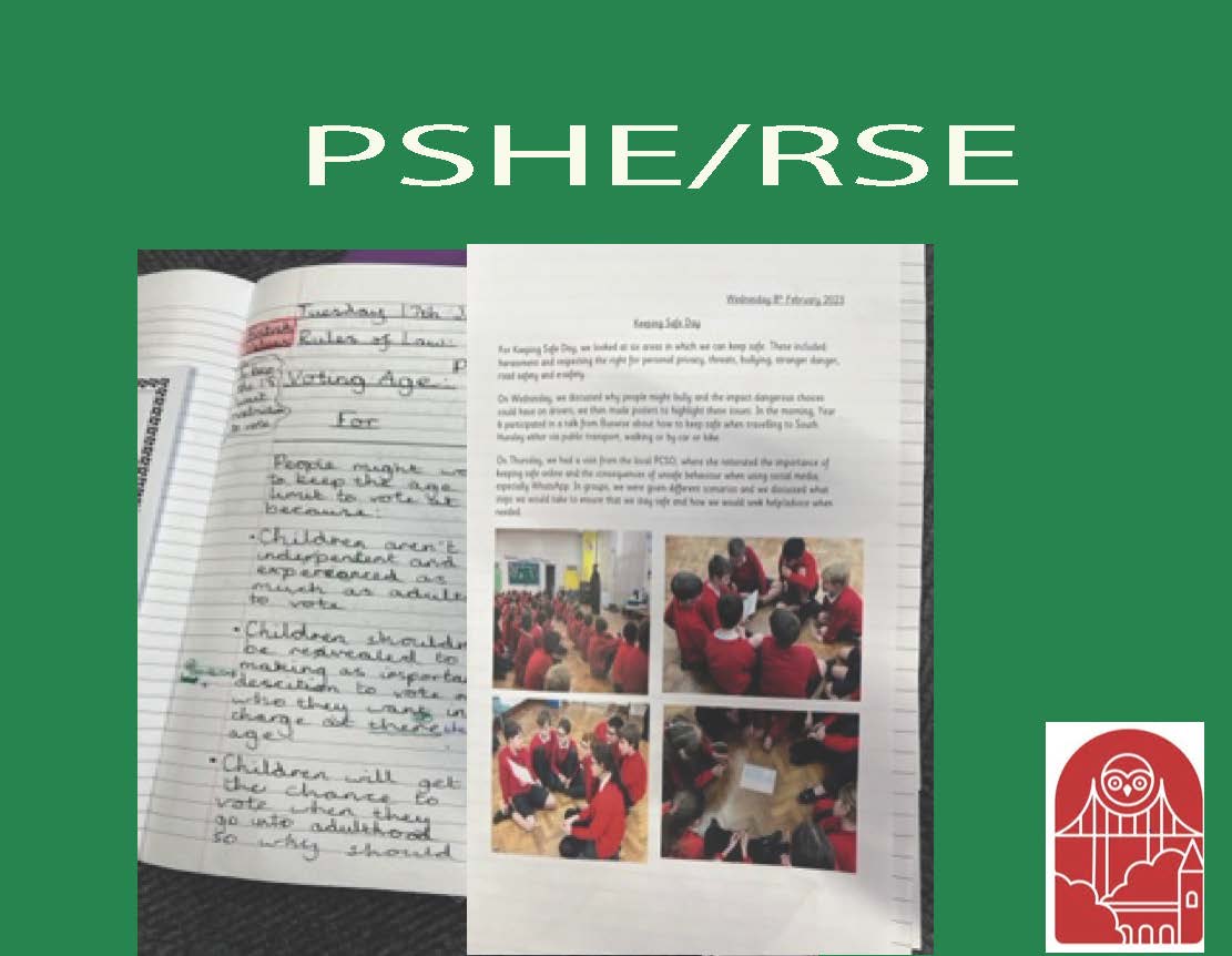 North Ferriby CE Primary School Curriculum – PSHE – RSE
